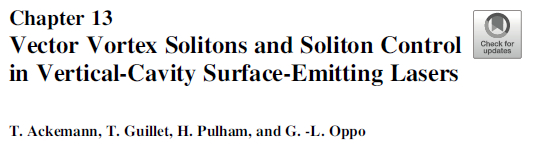 Invited book chapter: Vector vortex solitons. | EQOP
